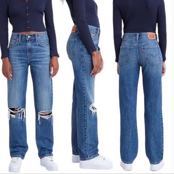 Levi's | Jeans | Nwt Levis Low Pro Mid Rise Straight Leg | Poshmark